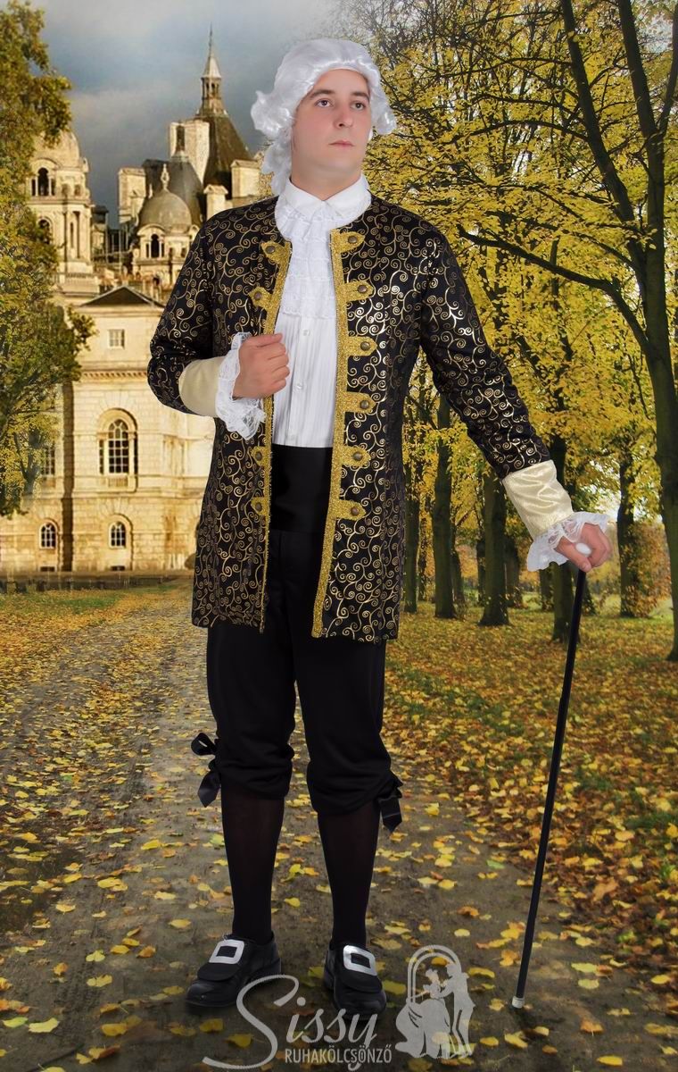 Barokk férfi jelmezek