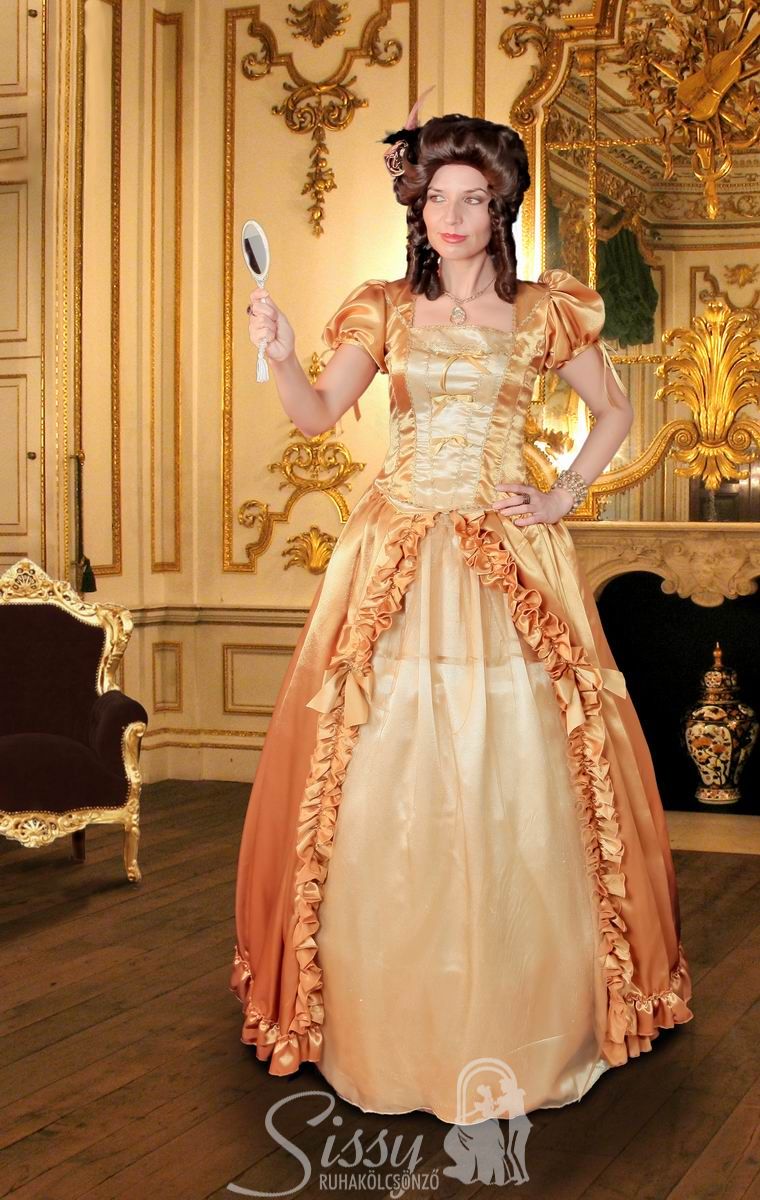 Hosszú barokk női jelmezek (14 fazonban)