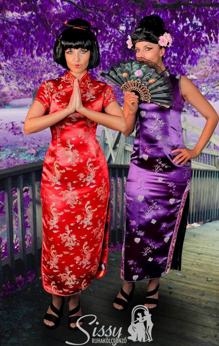 Japán gésa jelmezek